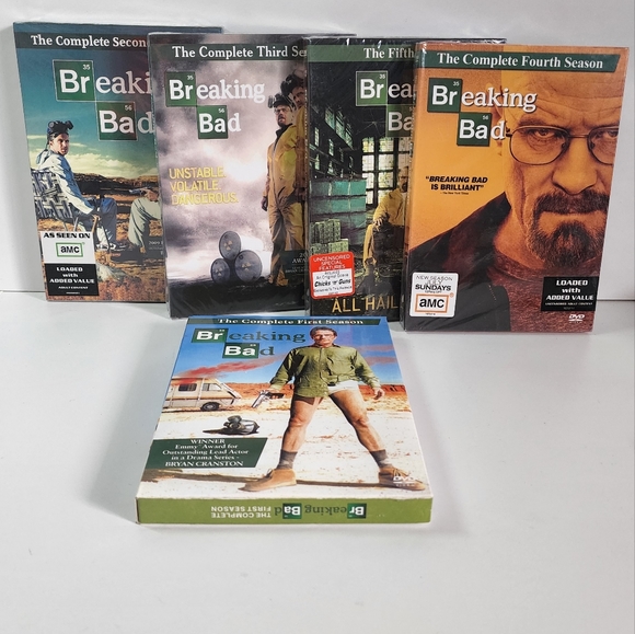 Media | Breaking Bad Seasons 15 Dvd New | Poshmark